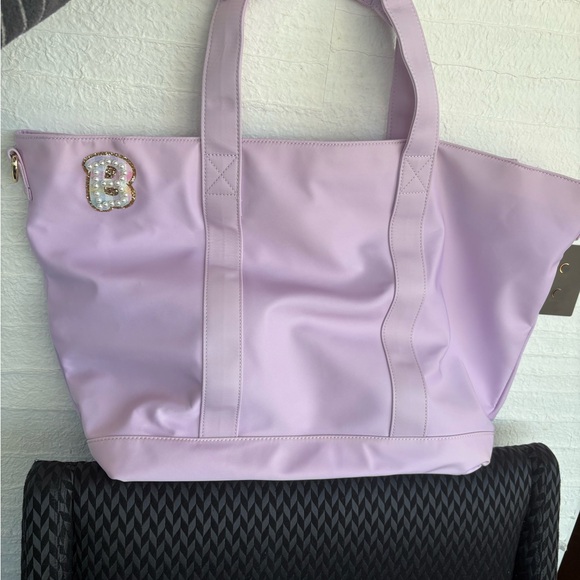 Stoney Clover Lane | Bags | Stoney Clover Lane Tote Bag In Color Lilac ...